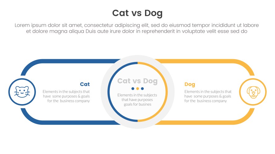 Cat Vs Dog Vector Images (89)