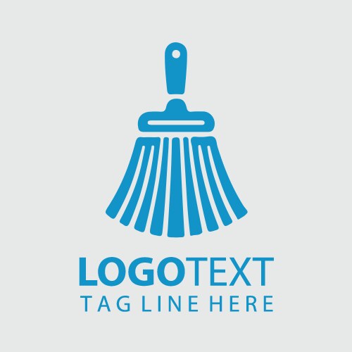 Cleaner logo Royalty Free Vector Image - VectorStock