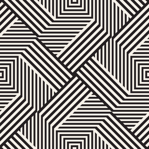 Torsion pattern optical geometric design Vector Image