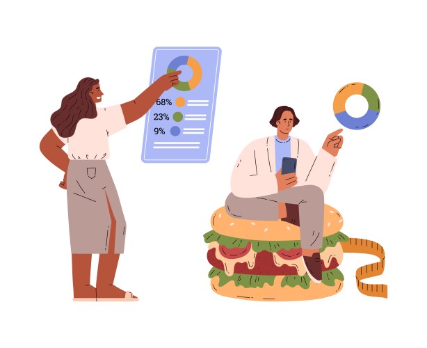 Infographic Graph Burger Vector Images (over 190)