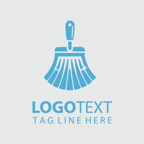 Cleaner logo Royalty Free Vector Image - VectorStock
