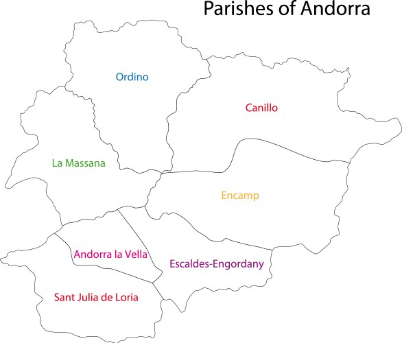 Hungary map Royalty Free Vector Image - VectorStock