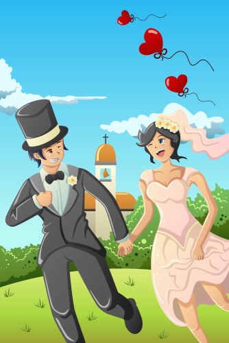 Wedding celebration Royalty Free Vector Image - VectorStock