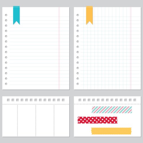 Notebook Paper Vector Images (over 120,000)