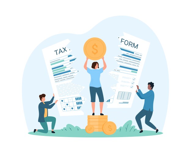 Tax Reduction Vector Images (over 1,800)