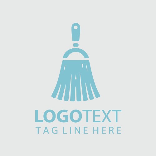 Cleaner logo Royalty Free Vector Image - VectorStock