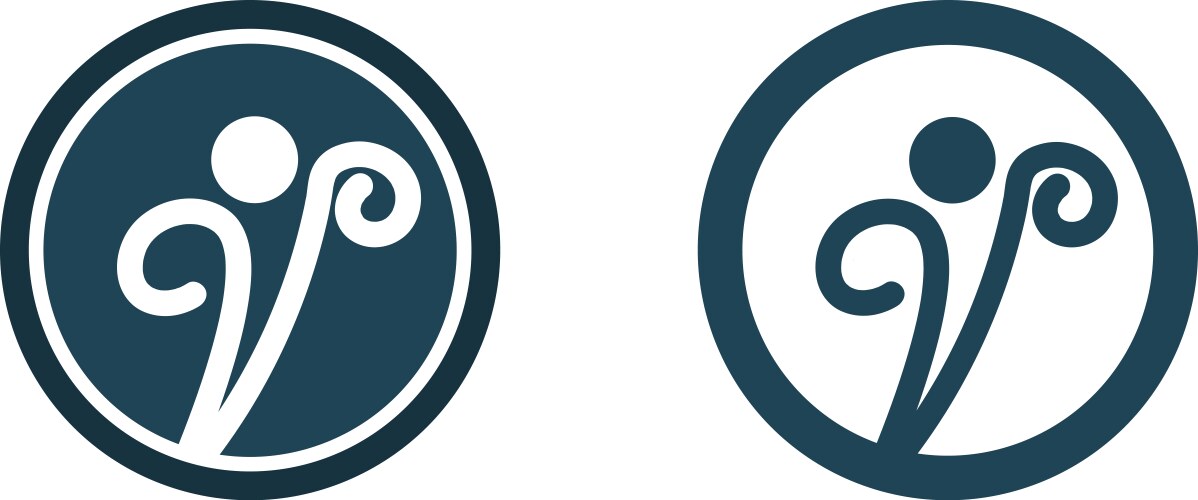 Mind modern people power reach stylized think big Vector Image