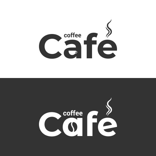 Cafe logo Royalty Free Vector Image - VectorStock