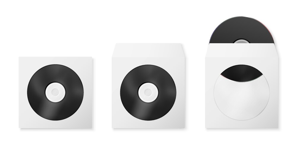 Cd Case Template Vector Images (over 610)