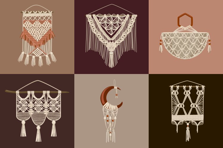 Macrame Vector Images (over 2,200)