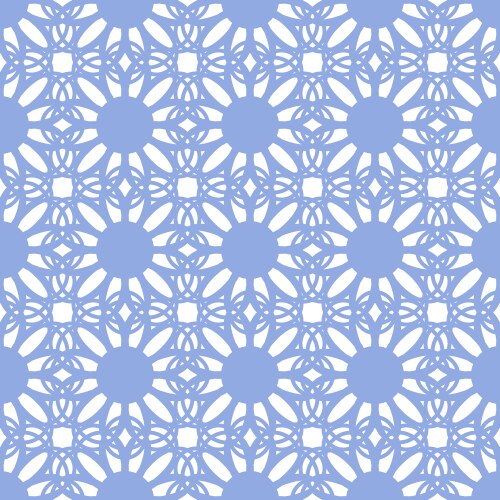 Blue ornamental pattern Royalty Free Vector Image