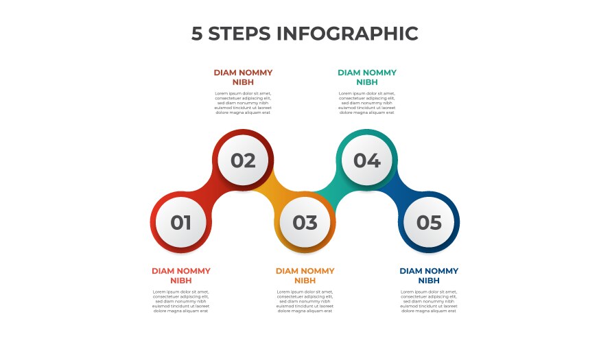 5 Steps Infographic Vector Images (over 27,000)