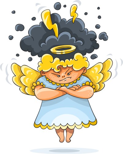 Furious emoticon Royalty Free Vector Image - VectorStock