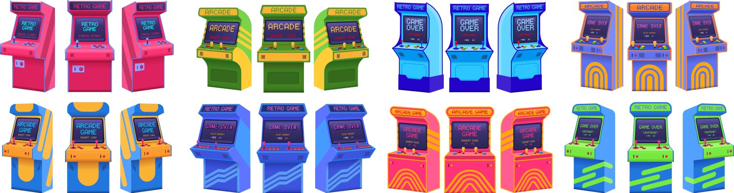Arcade Cabinet Vector Images (over 520)