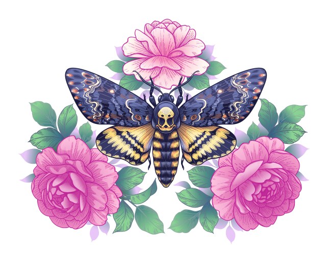 Moth Outline Vector Images (over 5,800)