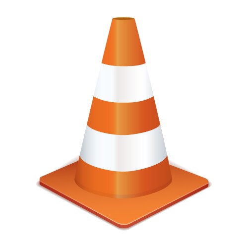 Orange snow cone cartoon winking and pointing Vector Image