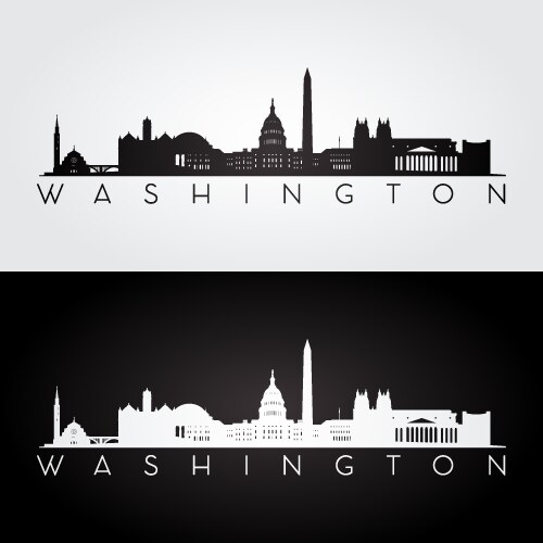 Washington Dc Skyline Vector Images (over 750)