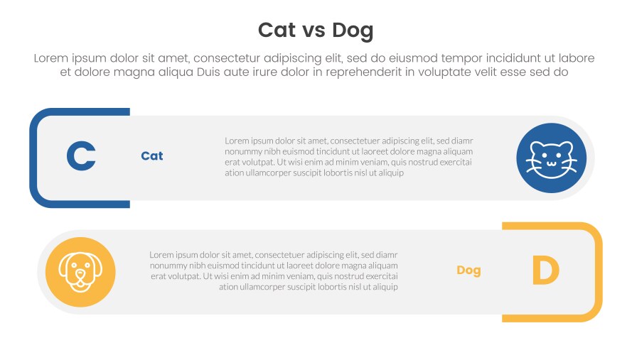 Cat Vs Dog Vector Images (89)