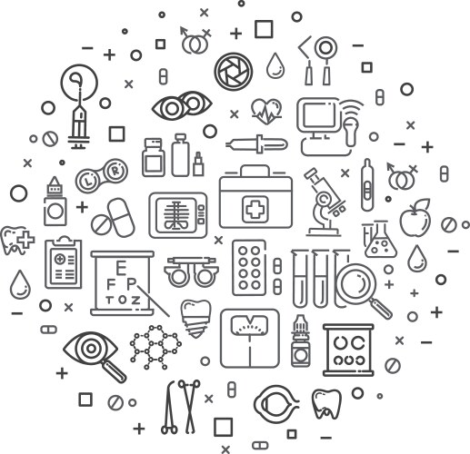 Health medicine doctor quality medical service Vector Image