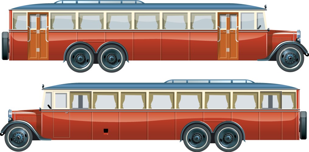 City bus Royalty Free Vector Image - VectorStock