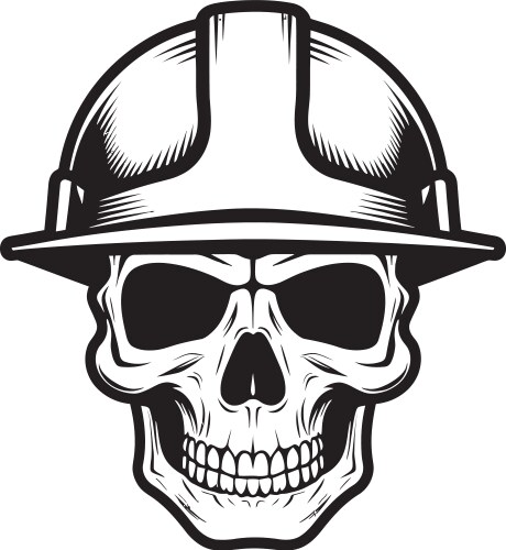 Construction Worker Skull Vector Images (over 660)