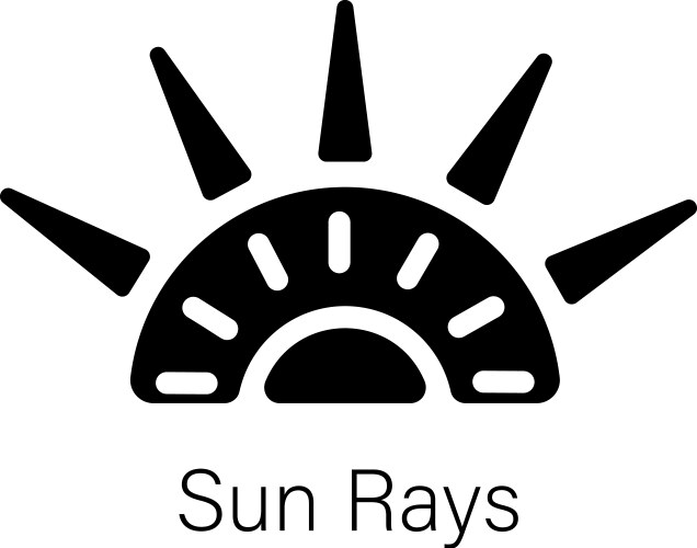 Orbital sun Royalty Free Vector Image - VectorStock