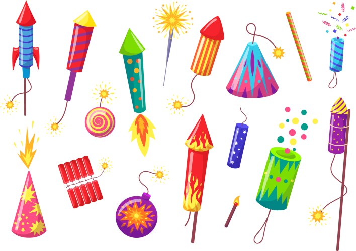 Fireworks Cartoon Vector Images (over 15,000)