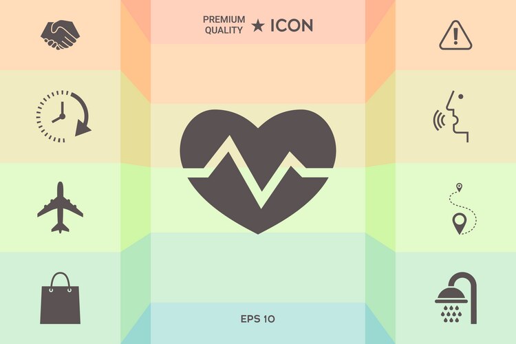 Heart medical icon (20688196) – Royalty-Free Vector | VectorStock