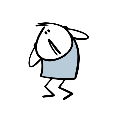 Scared Stickman Vector Images (over 130)