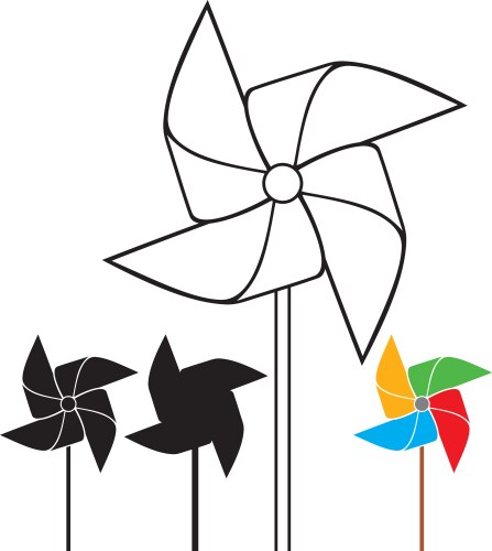 Pinwheel Vector Images (over 4,600)