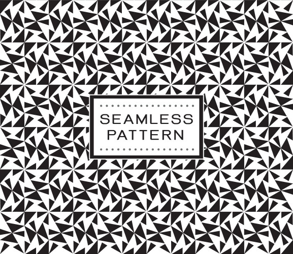 Retro seamless pattern with simple line geometric Vector Image