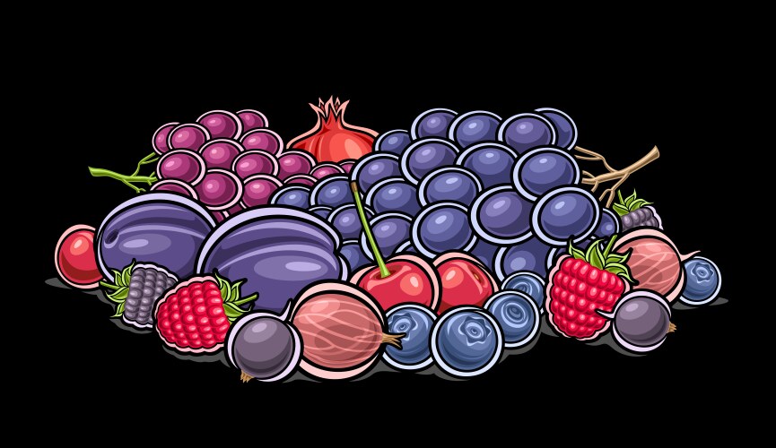 Berry logo Royalty Free Vector Image - VectorStock