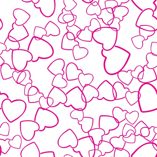 Seamless love pattern Royalty Free Vector Image