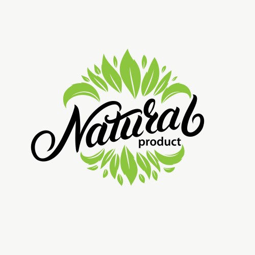 Catering company hand written lettering logo Vector Image