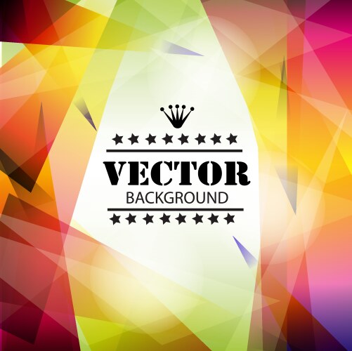 Abstract shape background design Royalty Free Vector Image