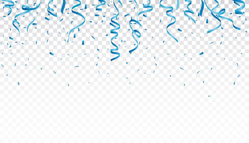 Blue Confetti Vector Images (over 40,000)