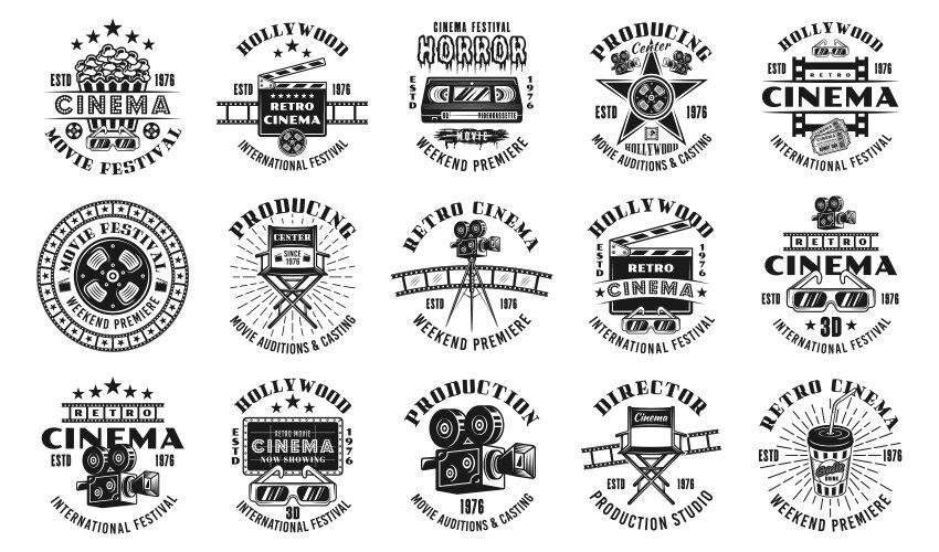Cinematography Logo Vector Images (over 7,300)