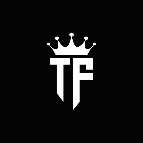 Tf logo Vector Images & Graphics for Commercial Use | VectorStock