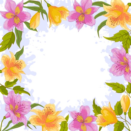Yellow Flower Border Vector Images (over 15,000)