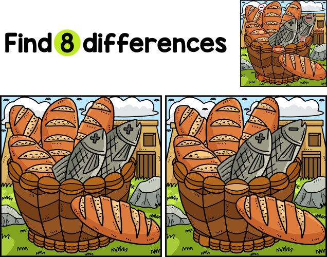 Spot the Difference Food Vector Images (over 340)