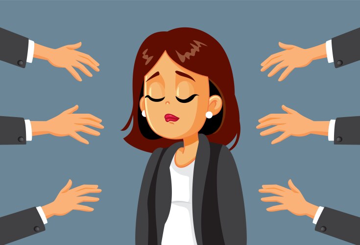 Sexual Harassment Cartoon Vector Images (over 440)