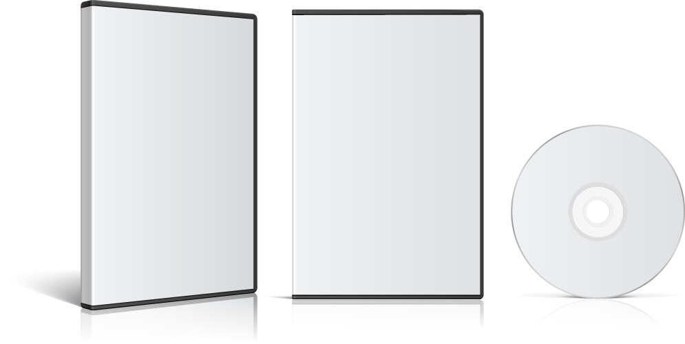 Cd Case Template Vector Images (over 610)