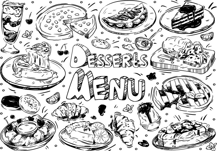 Food Doodle Vector Images (over 170,000)