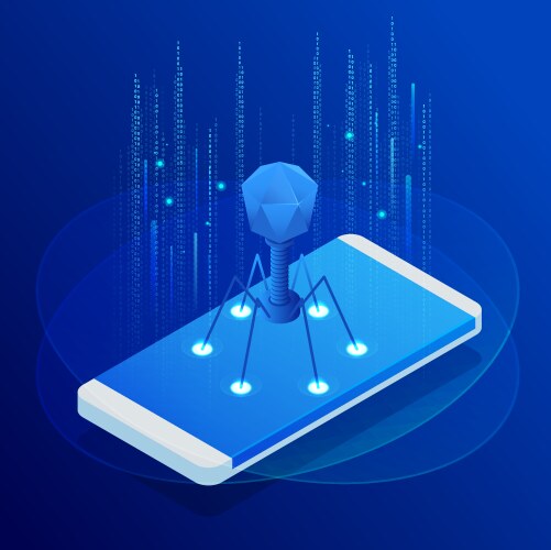 Phone Virus Vector Images (over 12,000)