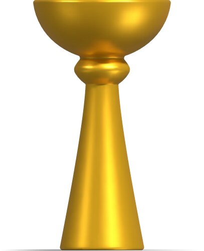 3d cup Royalty Free Vector Image - VectorStock