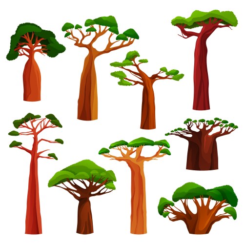 Baobab Tree Vector Images (over 2,000)