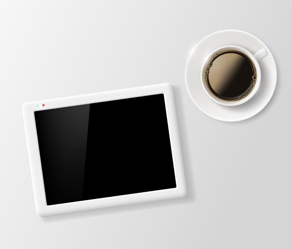 Coffee time Royalty Free Vector Image - VectorStock