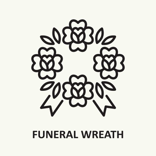 Funeral Flower Vector Images (over 4,500)