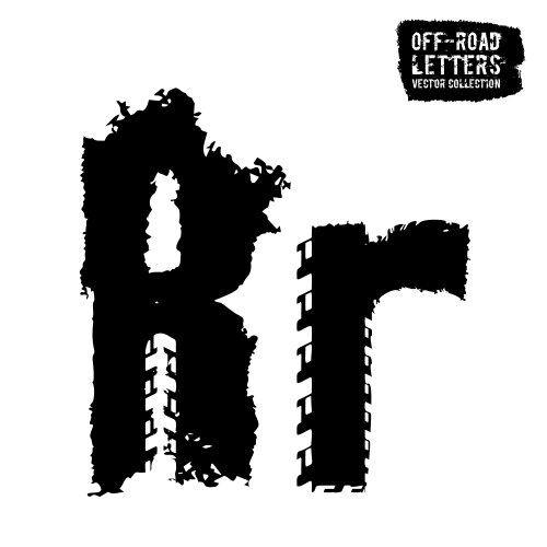 Tire Font Alphabet Vector Images (over 290)