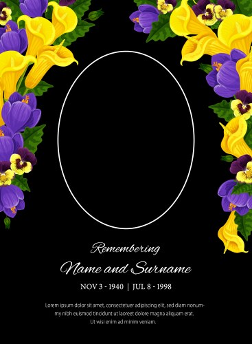 Funeral Frame Vector Images (over 2,500)